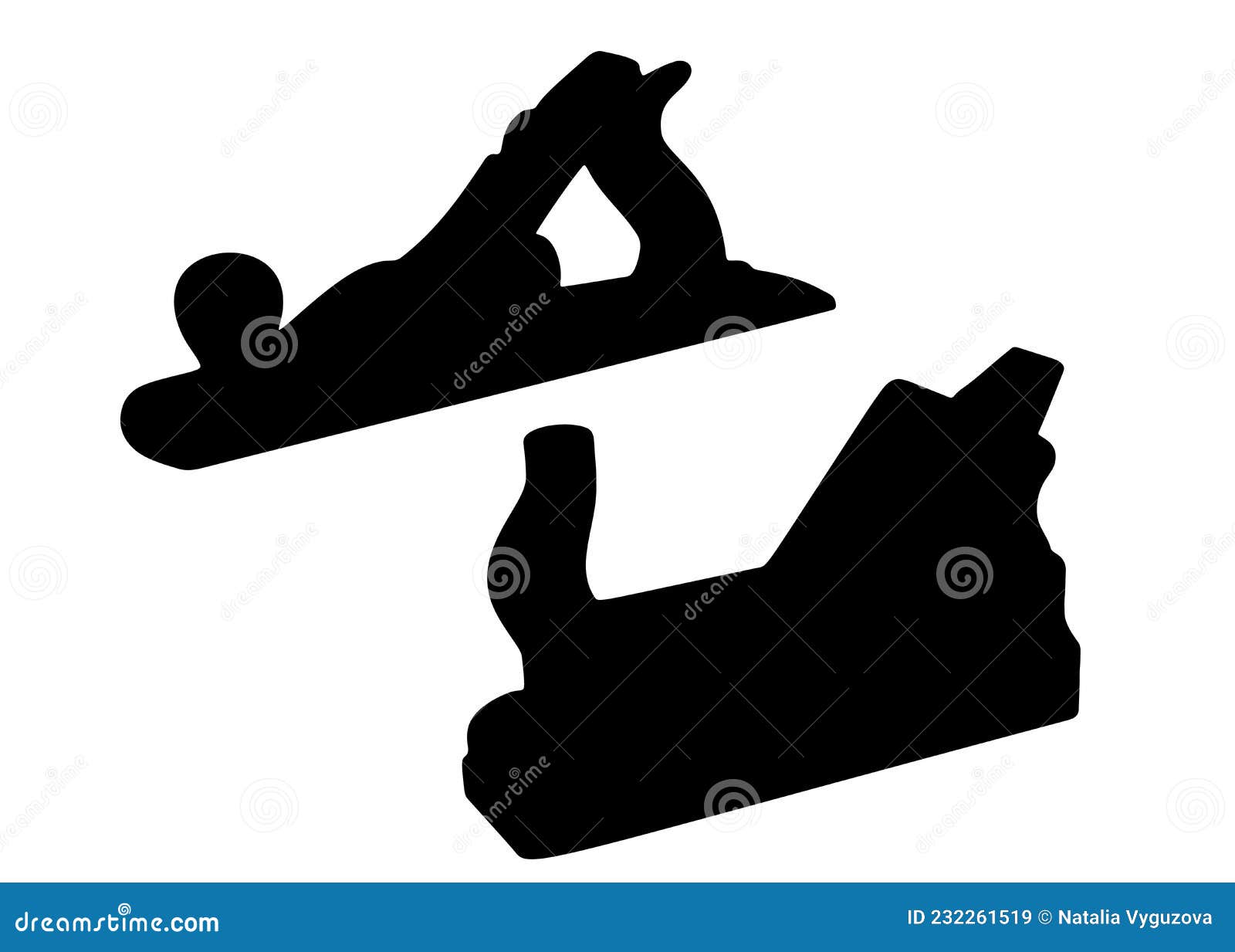 Planer Tool Icon For Surface Smoothing Royalty-Free Stock Photography ...