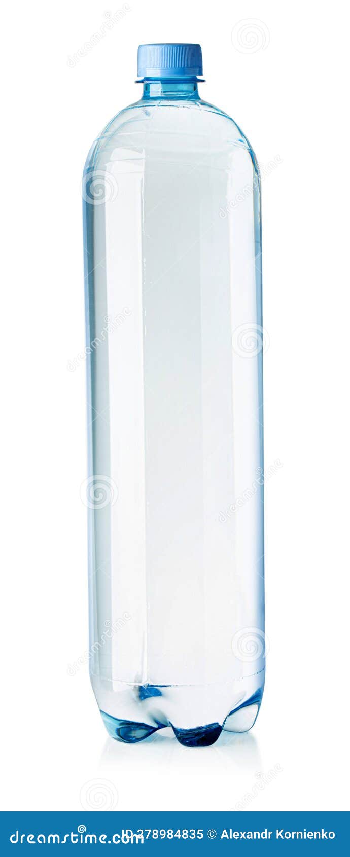 Large Plastic Bottle with Mineral Water Stock Image - Image of ...