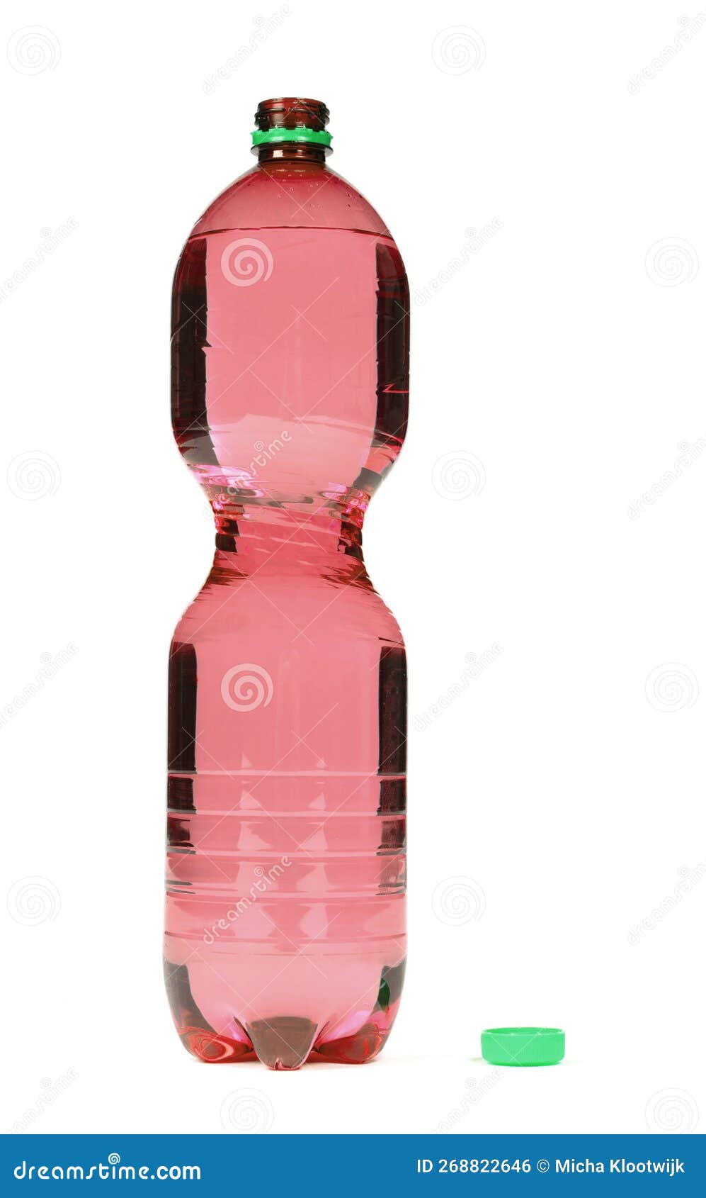 Large Plastic Bottle of Water Stock Photo - Image of water, purple ...