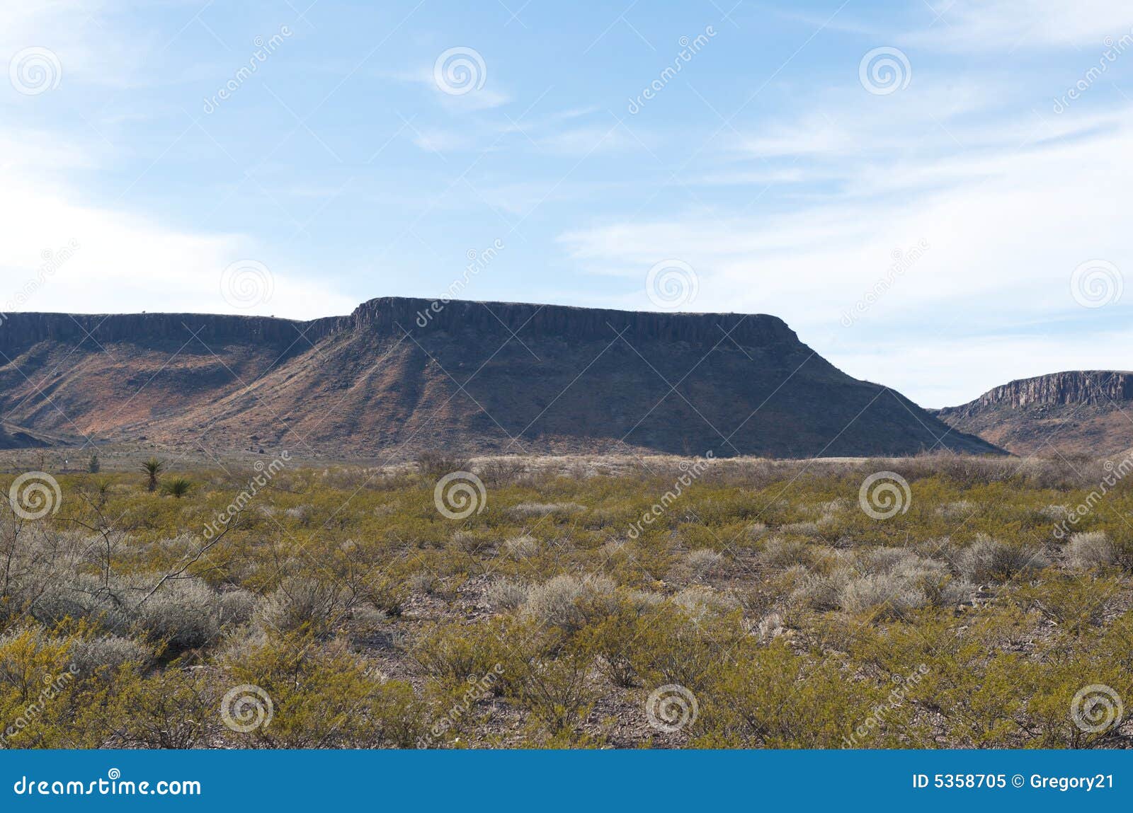 A Large Plateau in the Hill Country Stock Image - Image of foliage ...