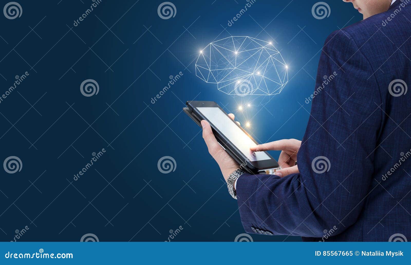 Large Possibilities of Mind in the Work. Stock Image - Image of idea ...