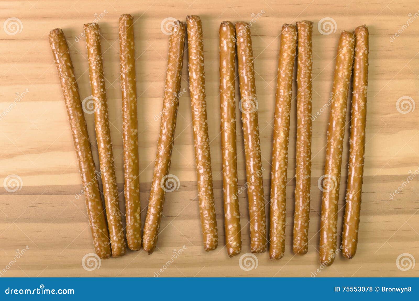 Large Pretzel Rods stock photo. Image of table, eleven - 75553078