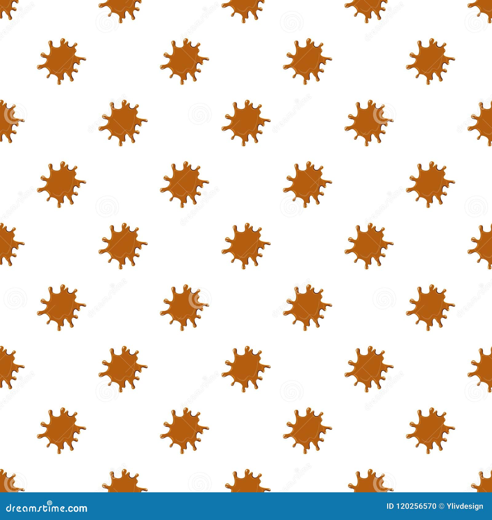 Large Puddle Of Milk Pattern Vector Illustration | CartoonDealer.com ...