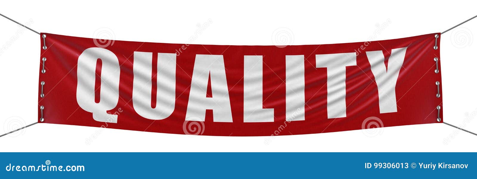 Large Quality Banner with Fabric Surface Texture Stock Illustration ...