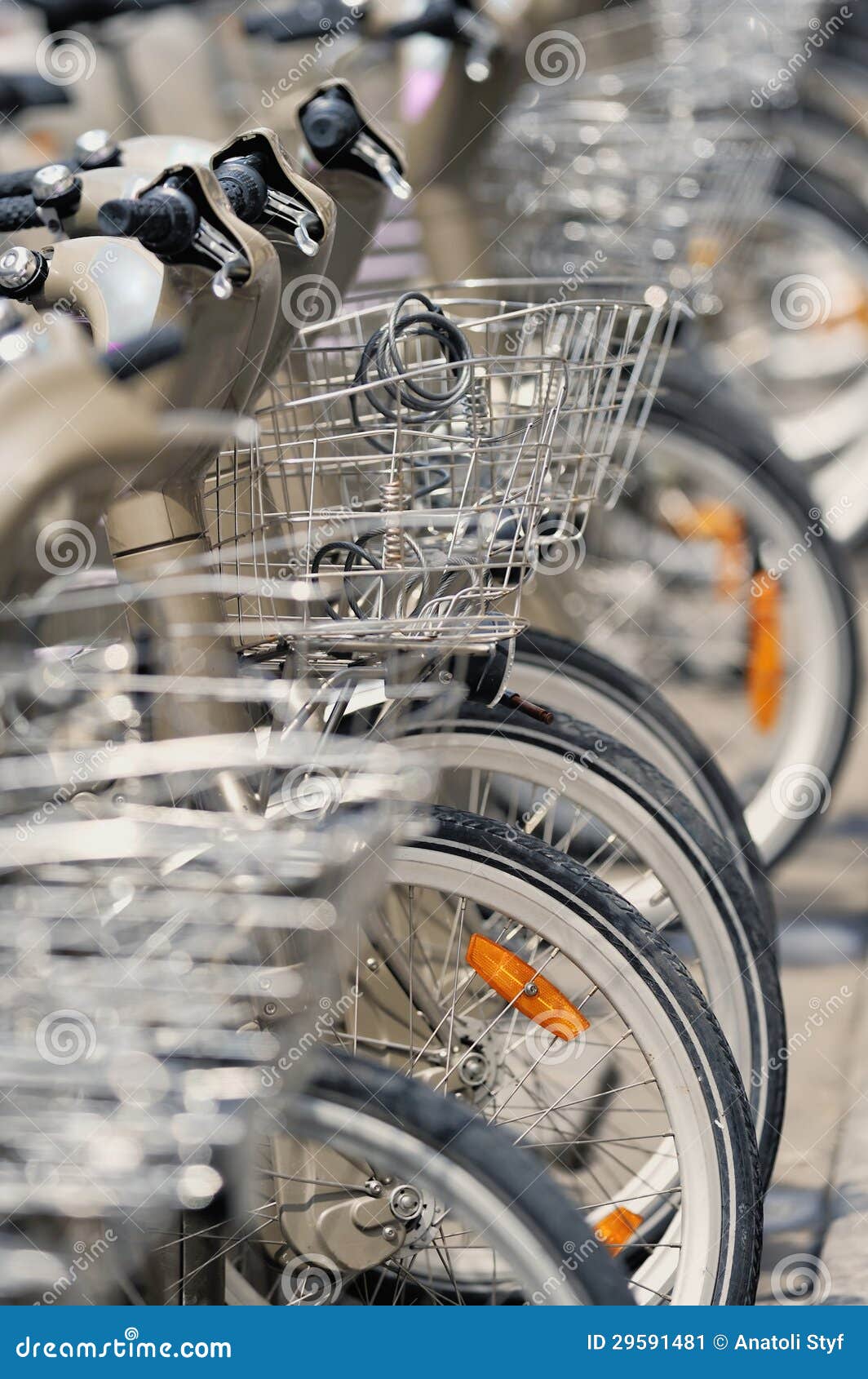 In large quantity stock image. Image of bicycle, station - 29591481