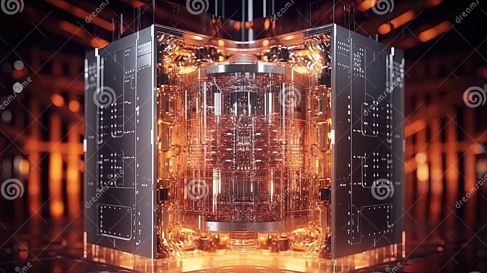 Large Quantum Computer in the Future, Many Details, Sophisticated ...