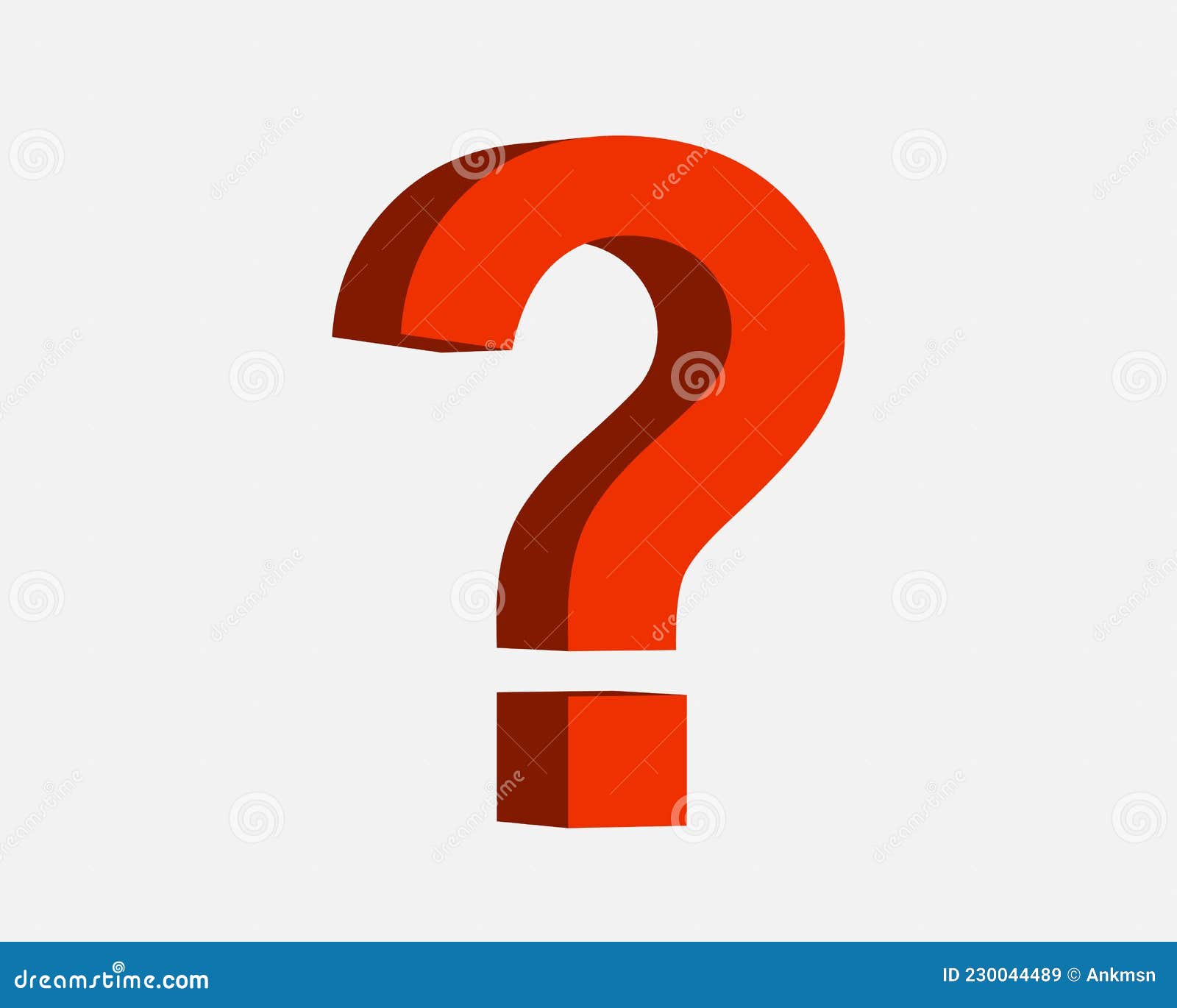 Large Question Mark. Searching for Answer Stock Vector - Illustration ...