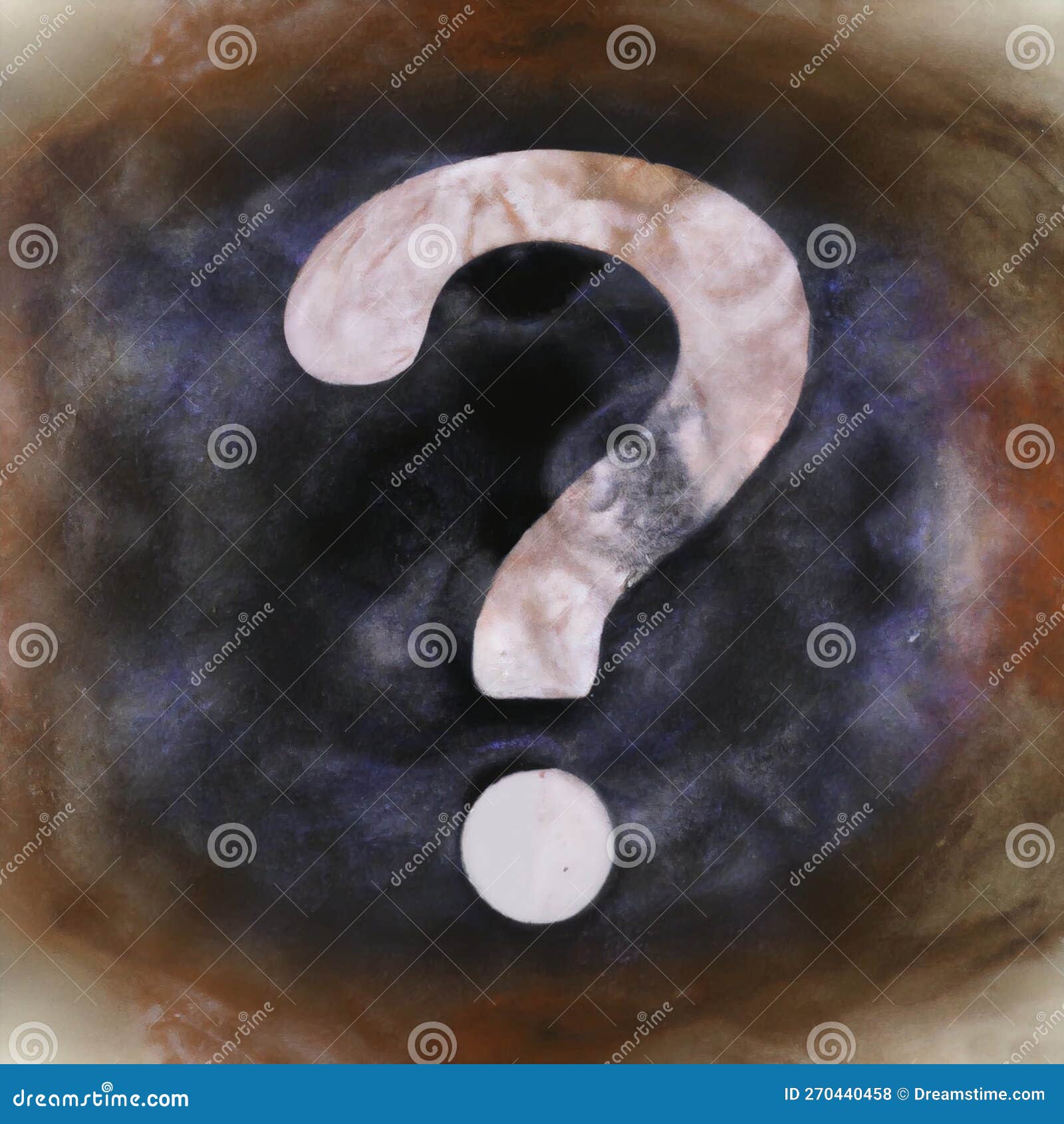 Large question mark stock illustration. Illustration of mark - 270440458
