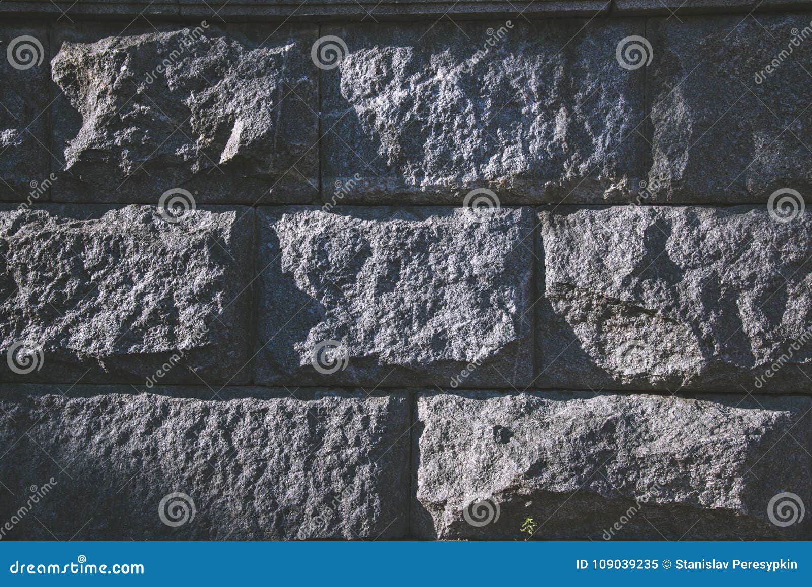 Large Raised Stone with a Shadow Stock Image - Image of white, rough ...