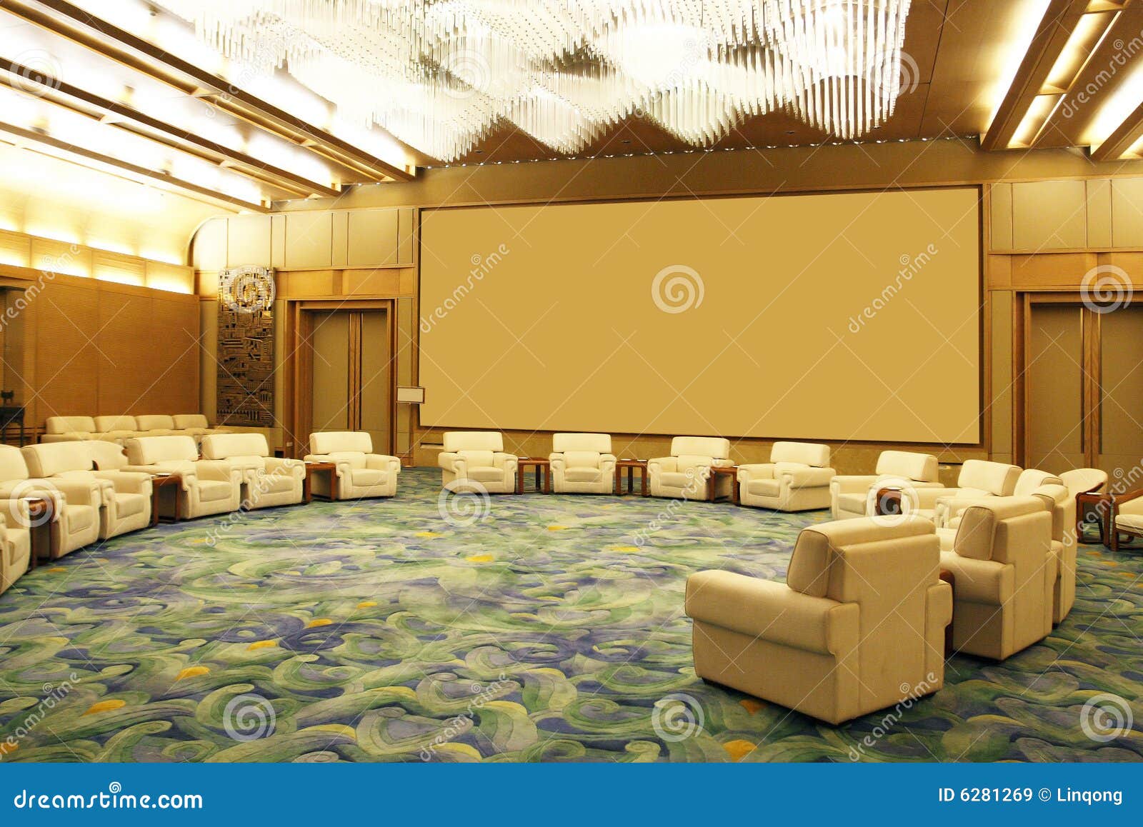 A large reception room stock image. Image of china, assembly - 6281269