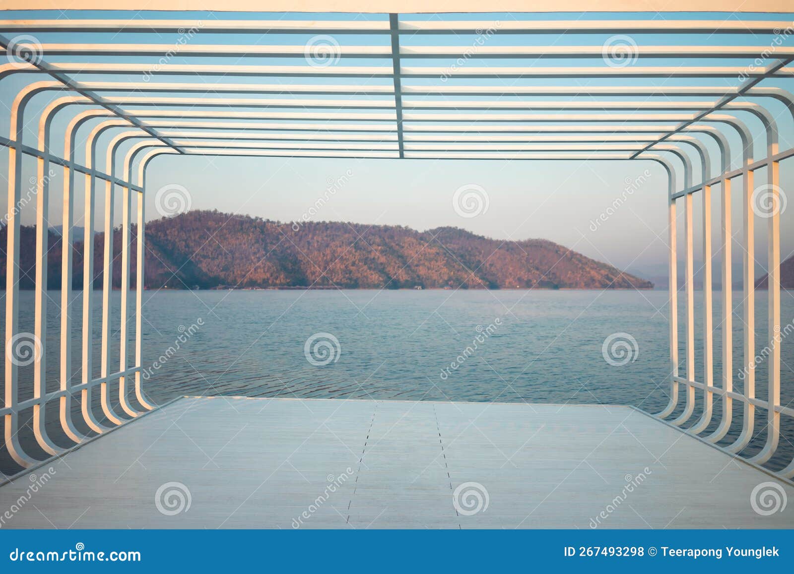 Large Rectangular Shape, Photogenic View of the Resort Surrounded by ...