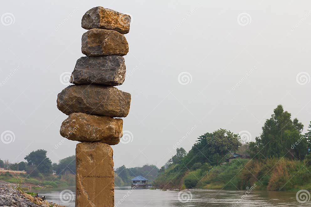Large rectangular stones. stock photo. Image of scene - 68766120