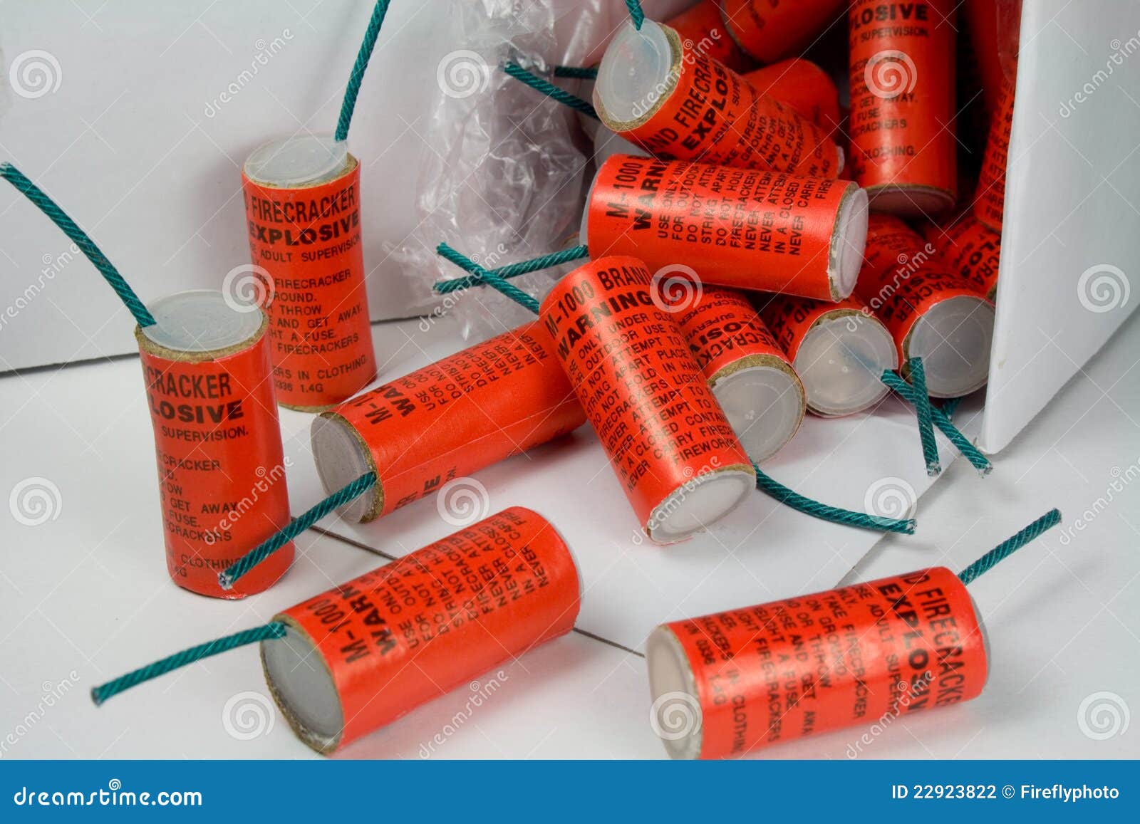 Large Red Firecrackers stock photo. Image of danger, fire - 22923822