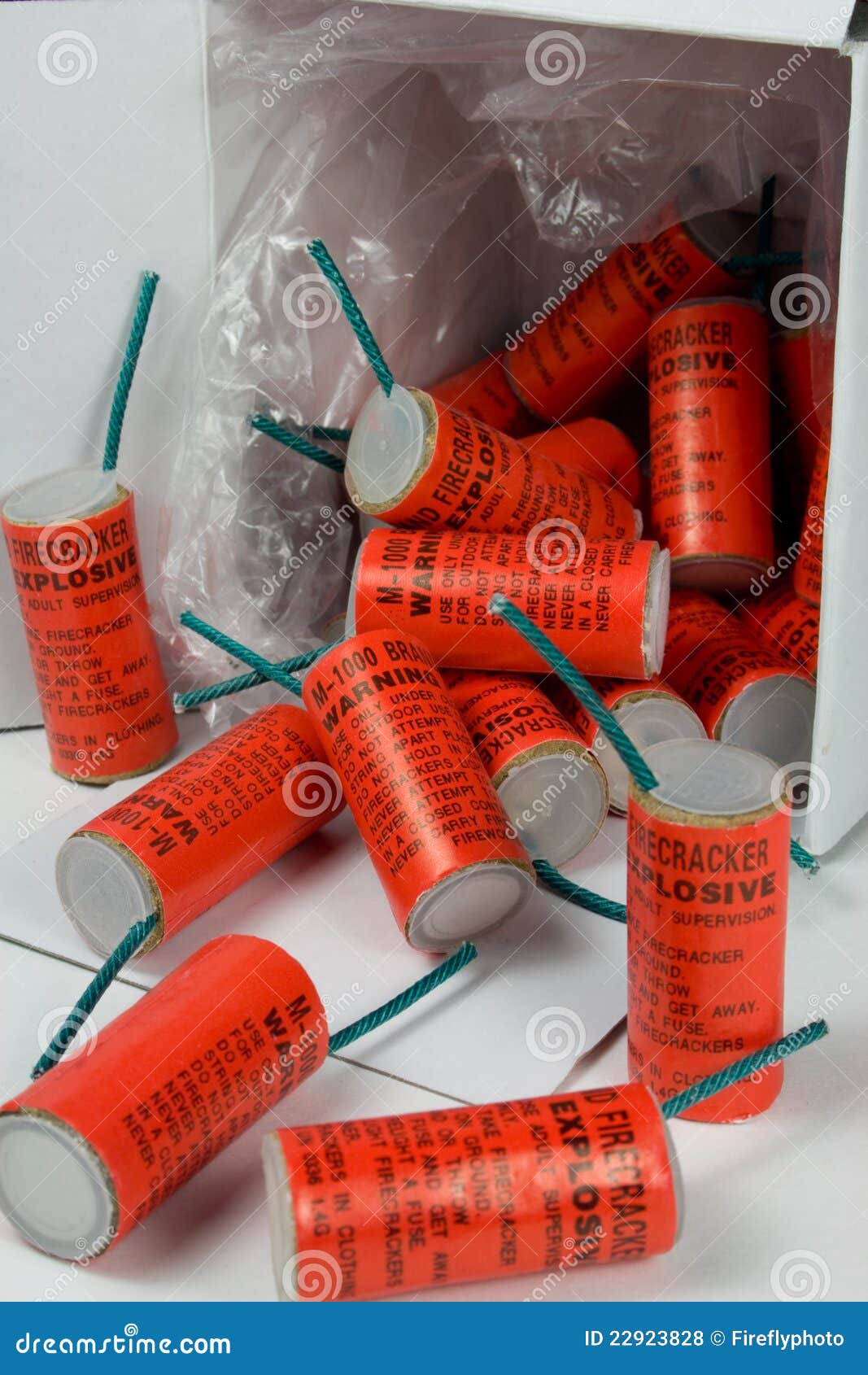 Large Red Firecrackers stock photo. Image of lighting - 22923828