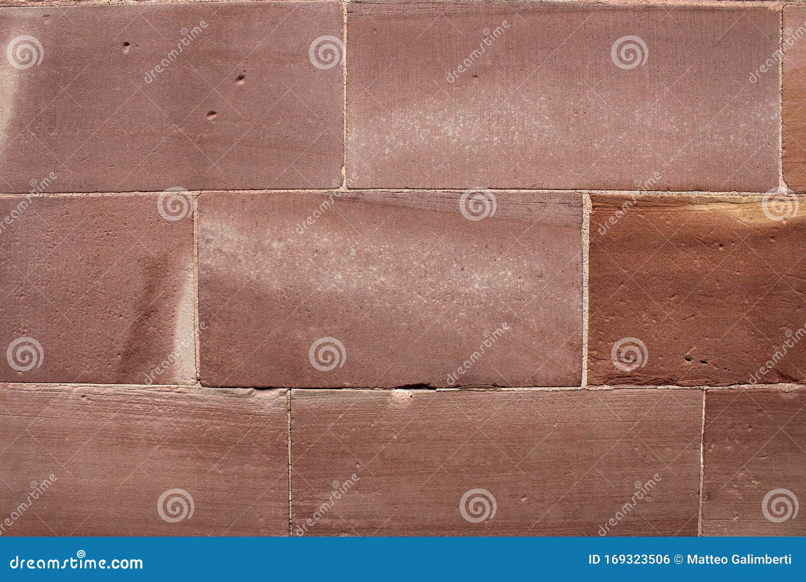 Large Red Marble Stone Bricks Wall Stock Photo - Image of tiled, facade ...
