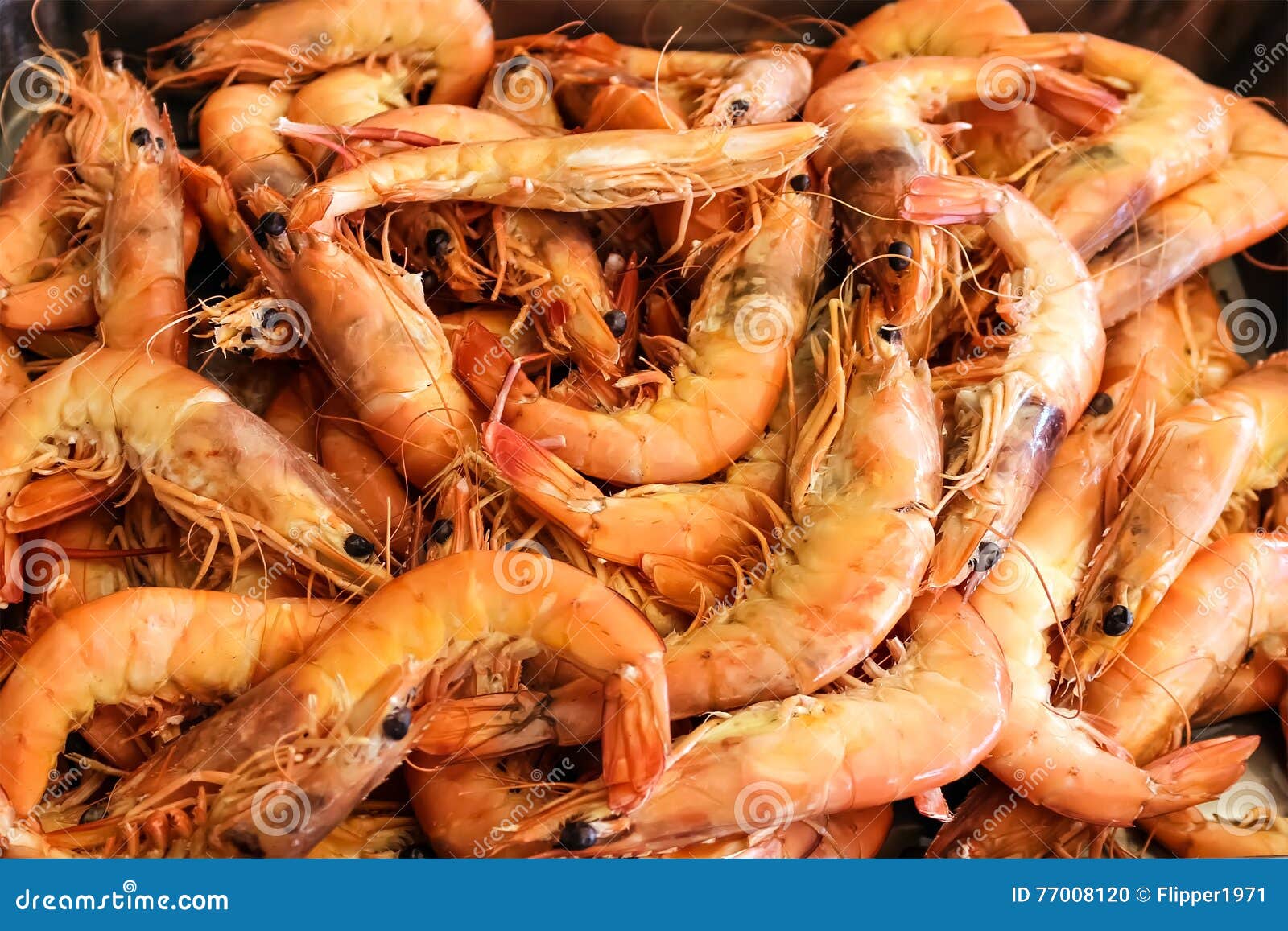 Large red prawns stock photo. Image of restaurant, cooking - 77008120