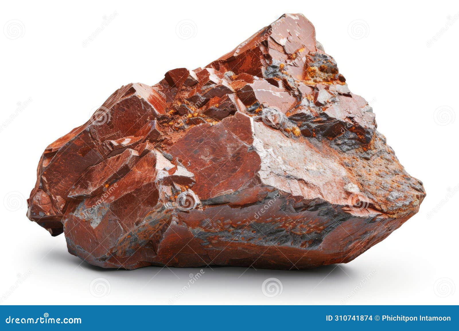 Large Red Rust Rock Stones Isolated on a Transparent Background ...