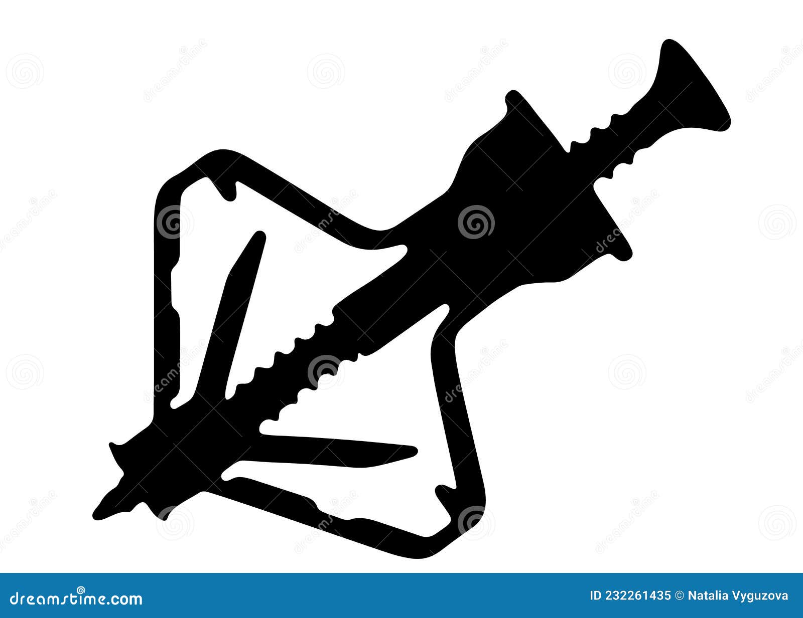 Large Repair Dowel. Cartoon Vector | CartoonDealer.com #232261435