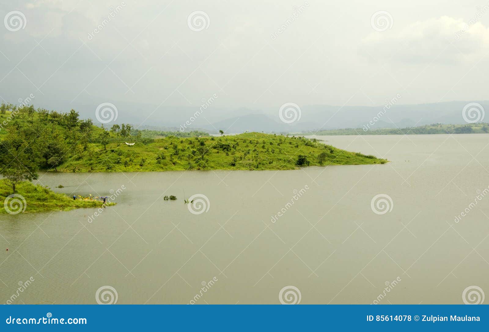 Large reservoirs stock photo. Image of clouds, landscape - 85614078