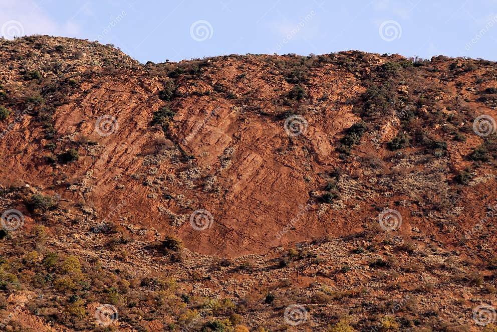 Large Rock Face on Side of Mountain Stock Photo - Image of nature ...