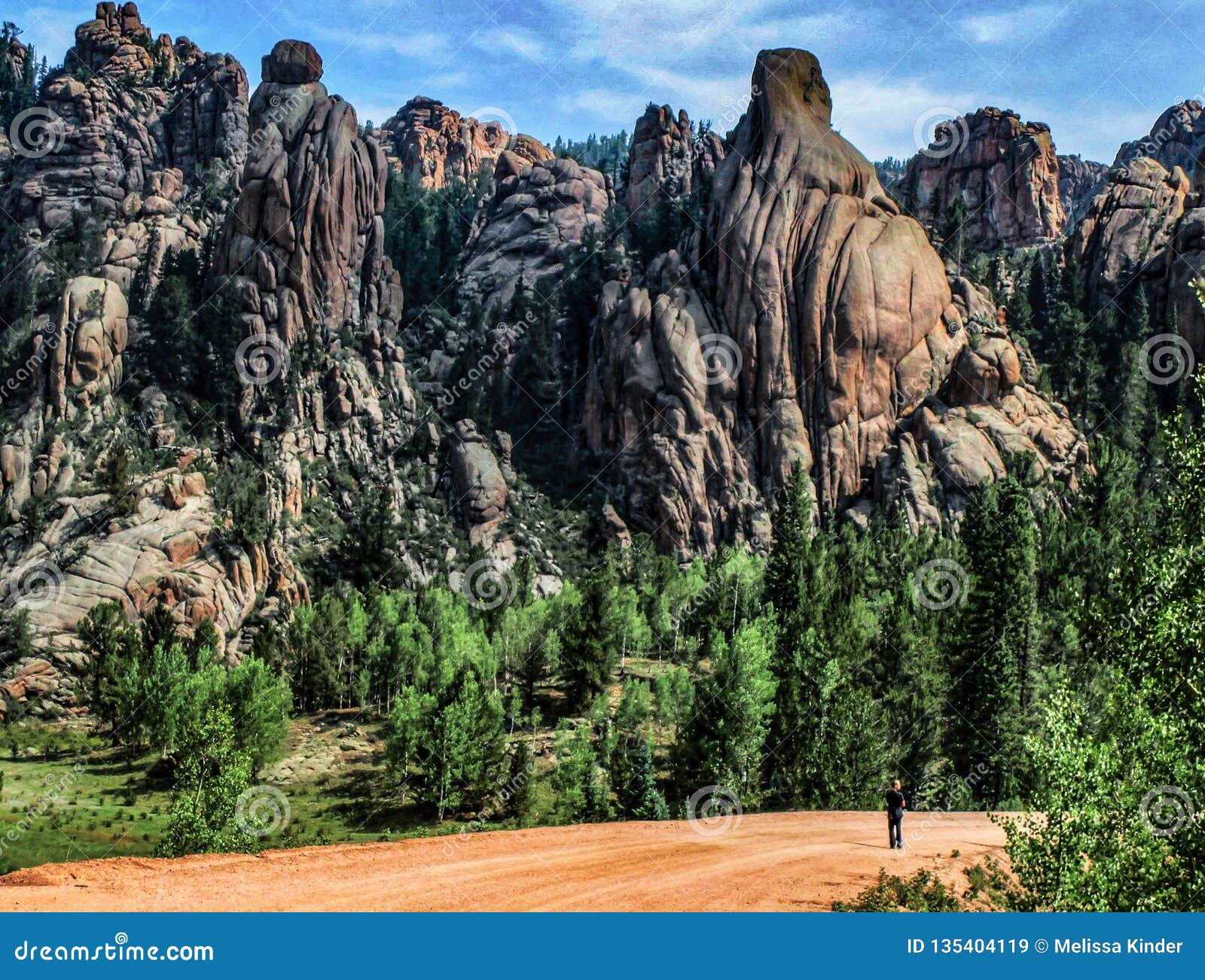 Large rock formation stock image. Image of large, rock - 135404119