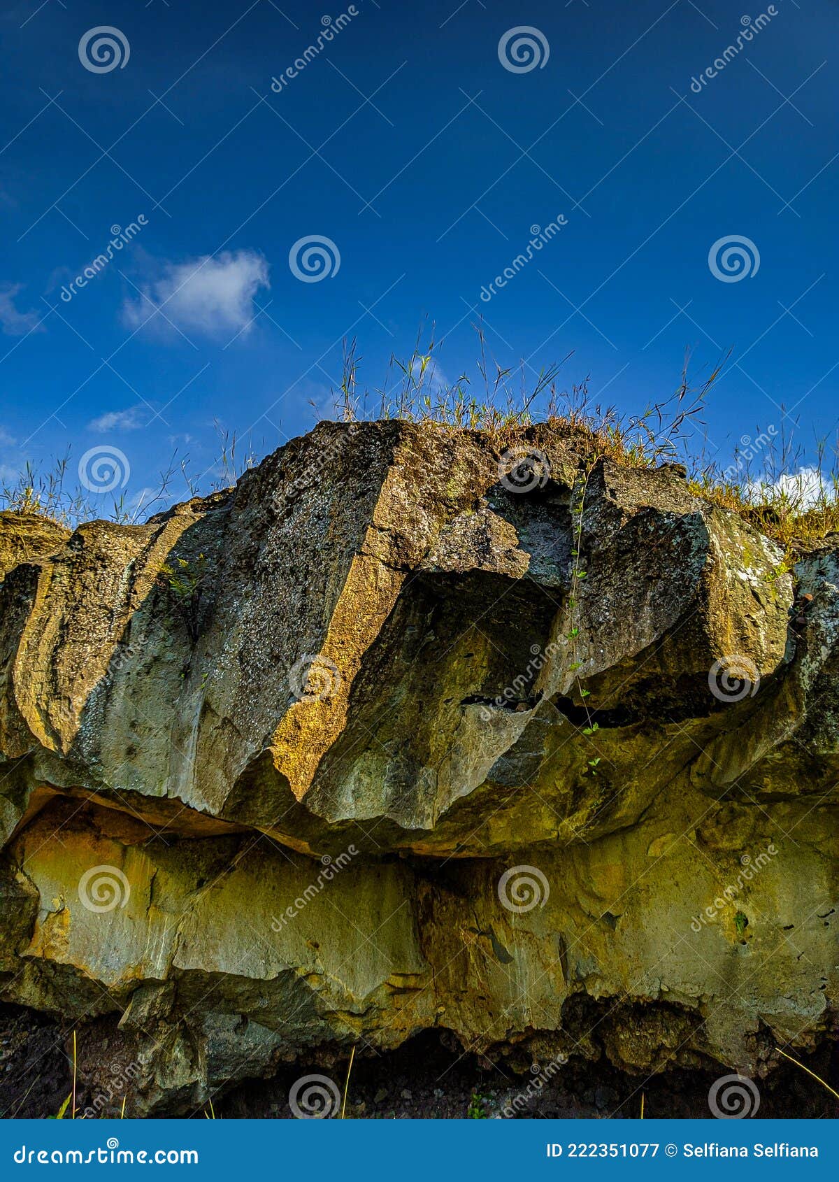 Large rock object stock image. Image of large, formation - 222351077