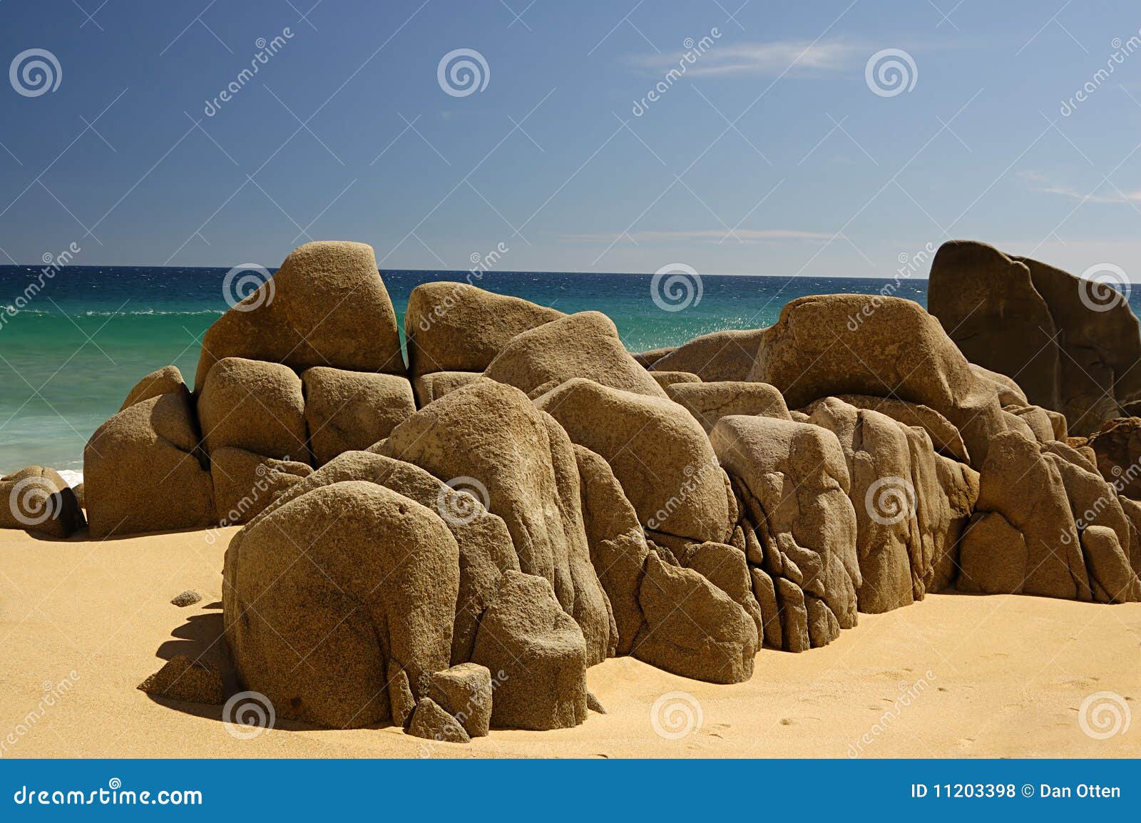 Large Rocks on Beach stock photo. Image of rocks, ocean - 11203398