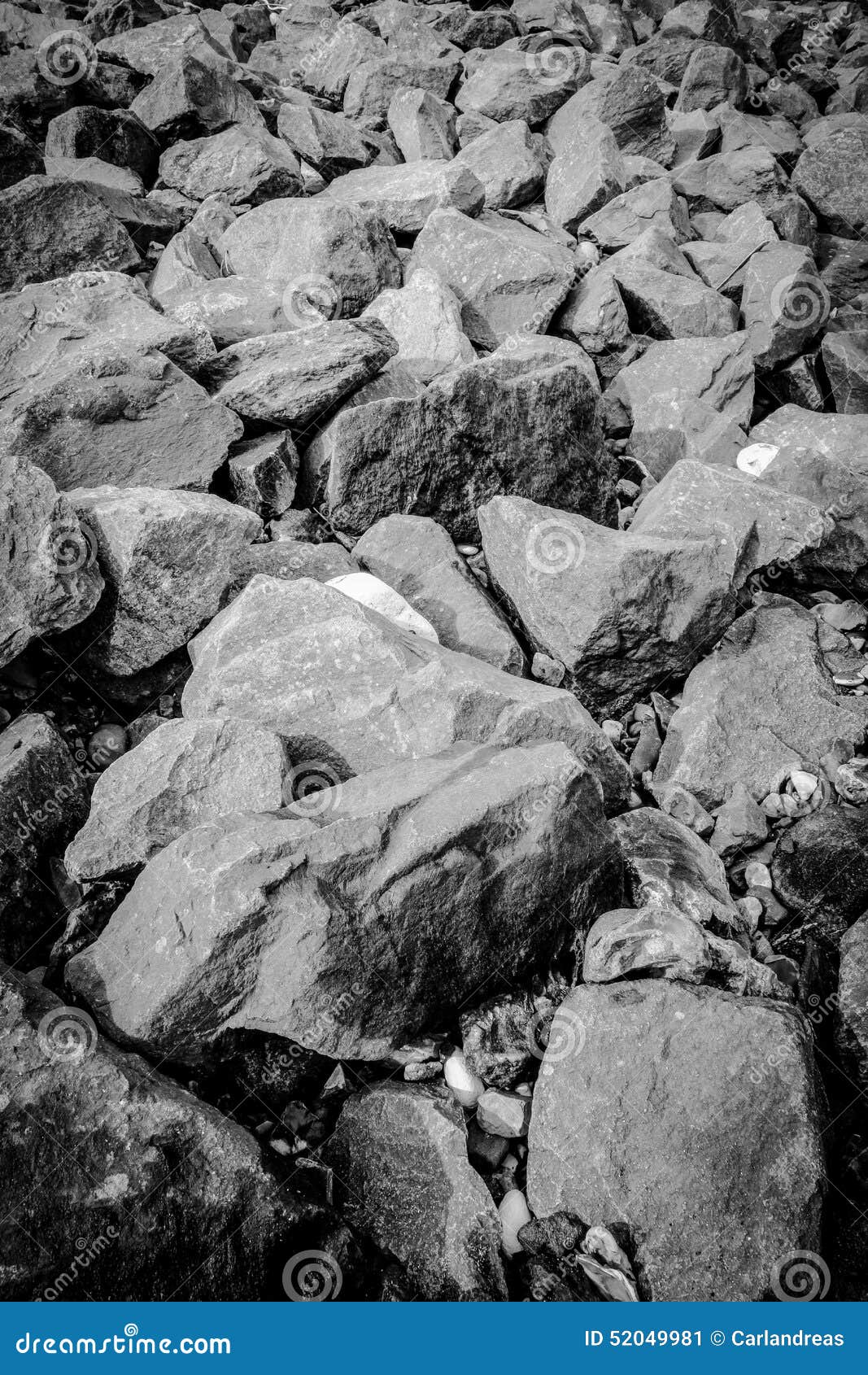 Large rocks stock image. Image of contrast, monochrome - 52049981