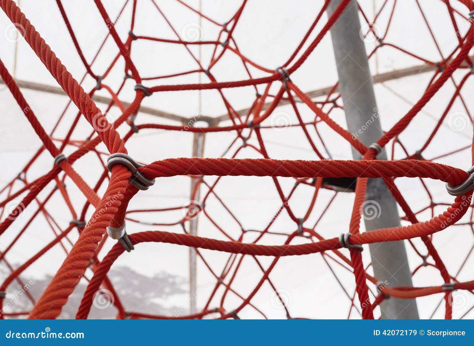 Large rope net stock image. Image of connection, white - 42072179