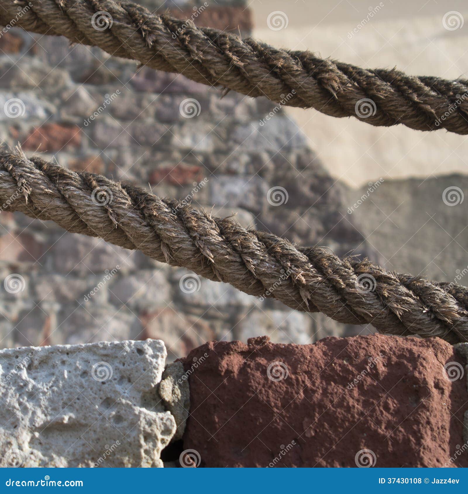 Large Ropes Coiled Together In Patterns. Stock Photo | CartoonDealer ...