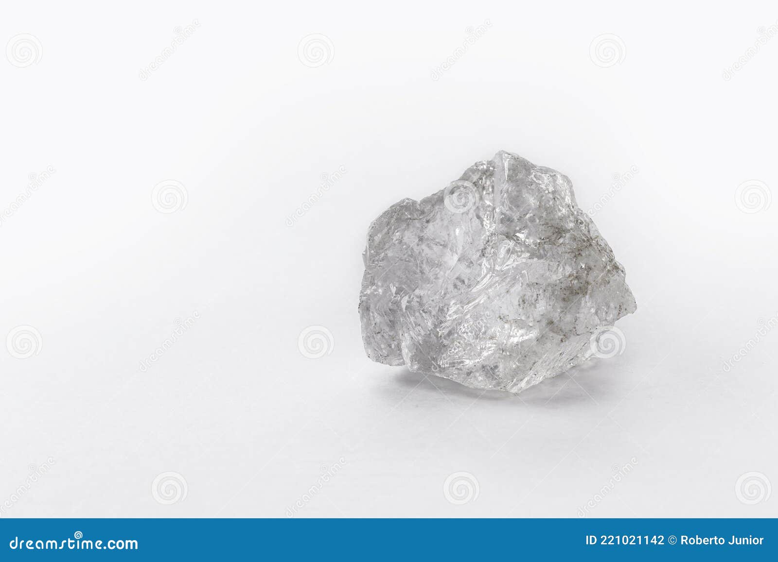 Large Rough Diamond Stone on Isolated White Background Stock Photo ...