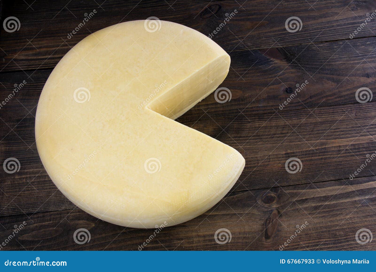 Large round cheese stock image. Image of dutch, cutting - 67667933
