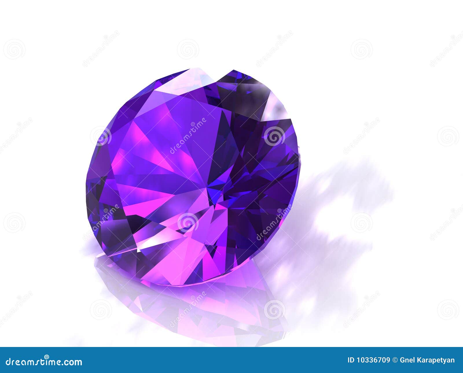 Purple Gem Stone