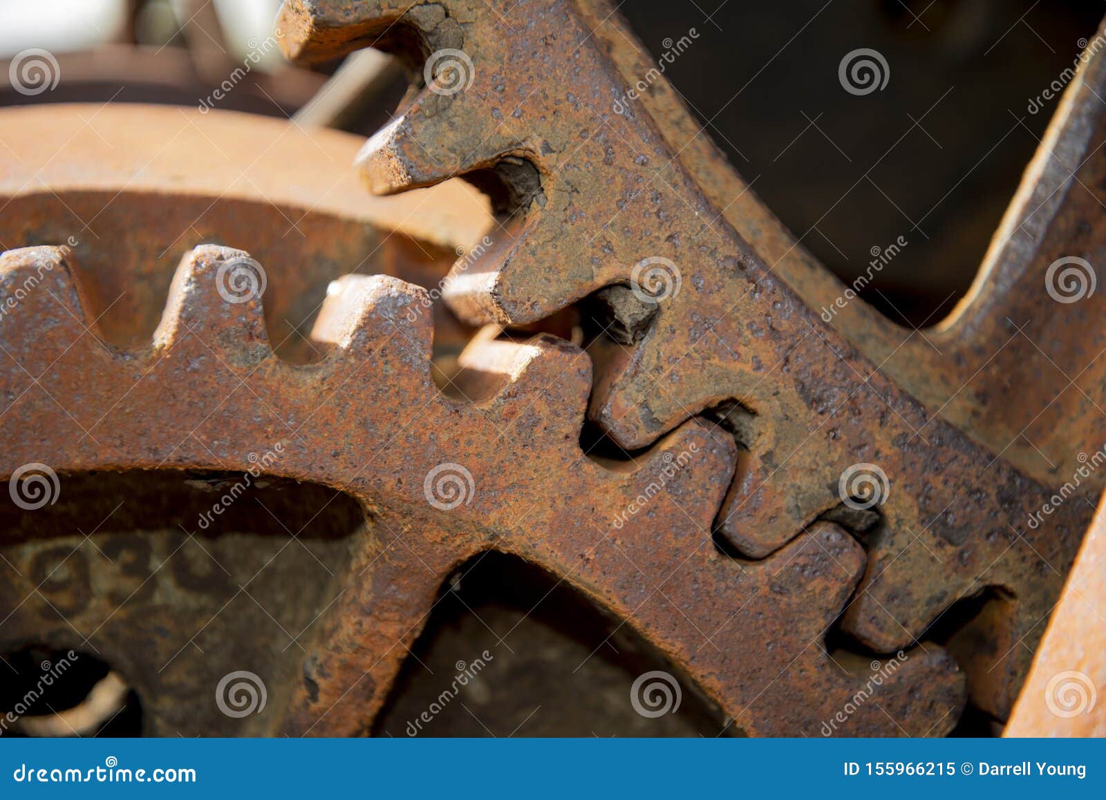 Leverage Of Rusty Red Crane Truck Manually Operated Hydraulic Control ...