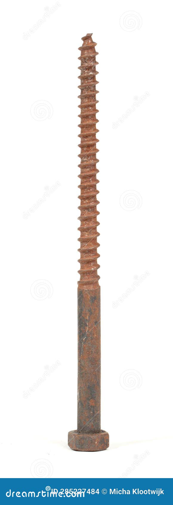 Large Rusty on a White Background Stock Photo - Image of steel ...