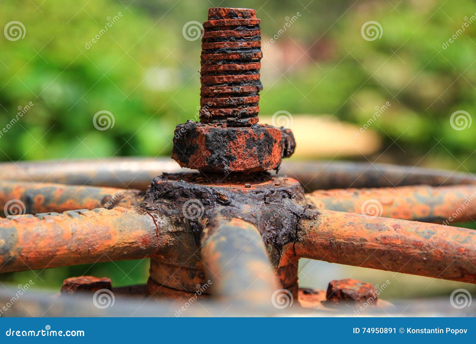 Large rusty valve stock image. Image of spiral, head - 74950891