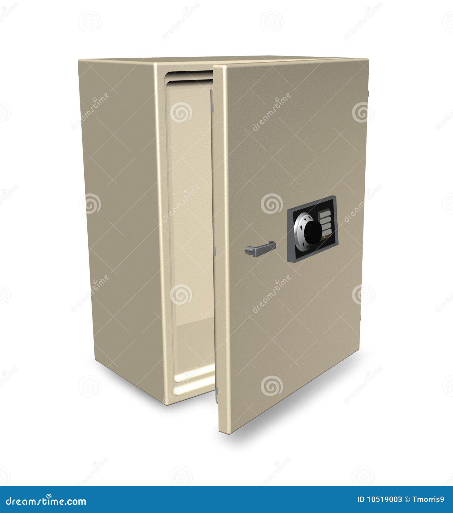 Large Safe stock illustration. Illustration of safety - 10519003