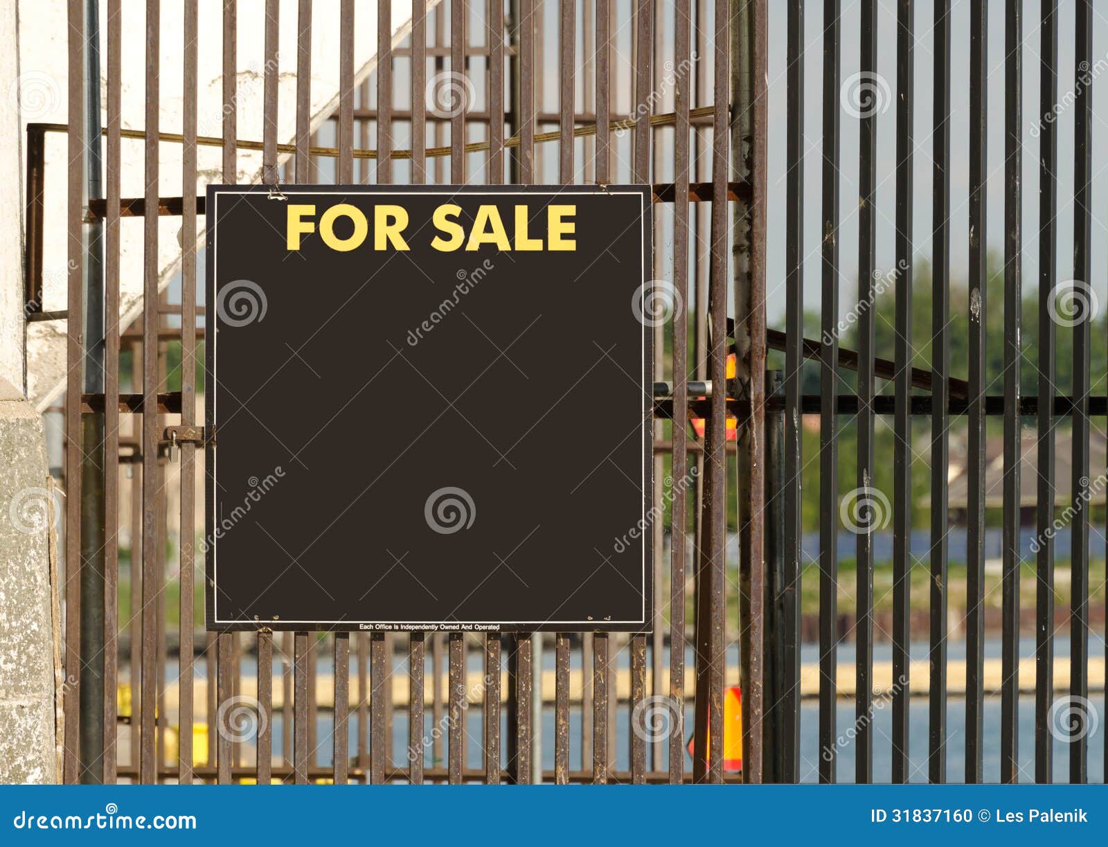 Large for Sale Sign stock photo. Image of iron, sale - 31837160