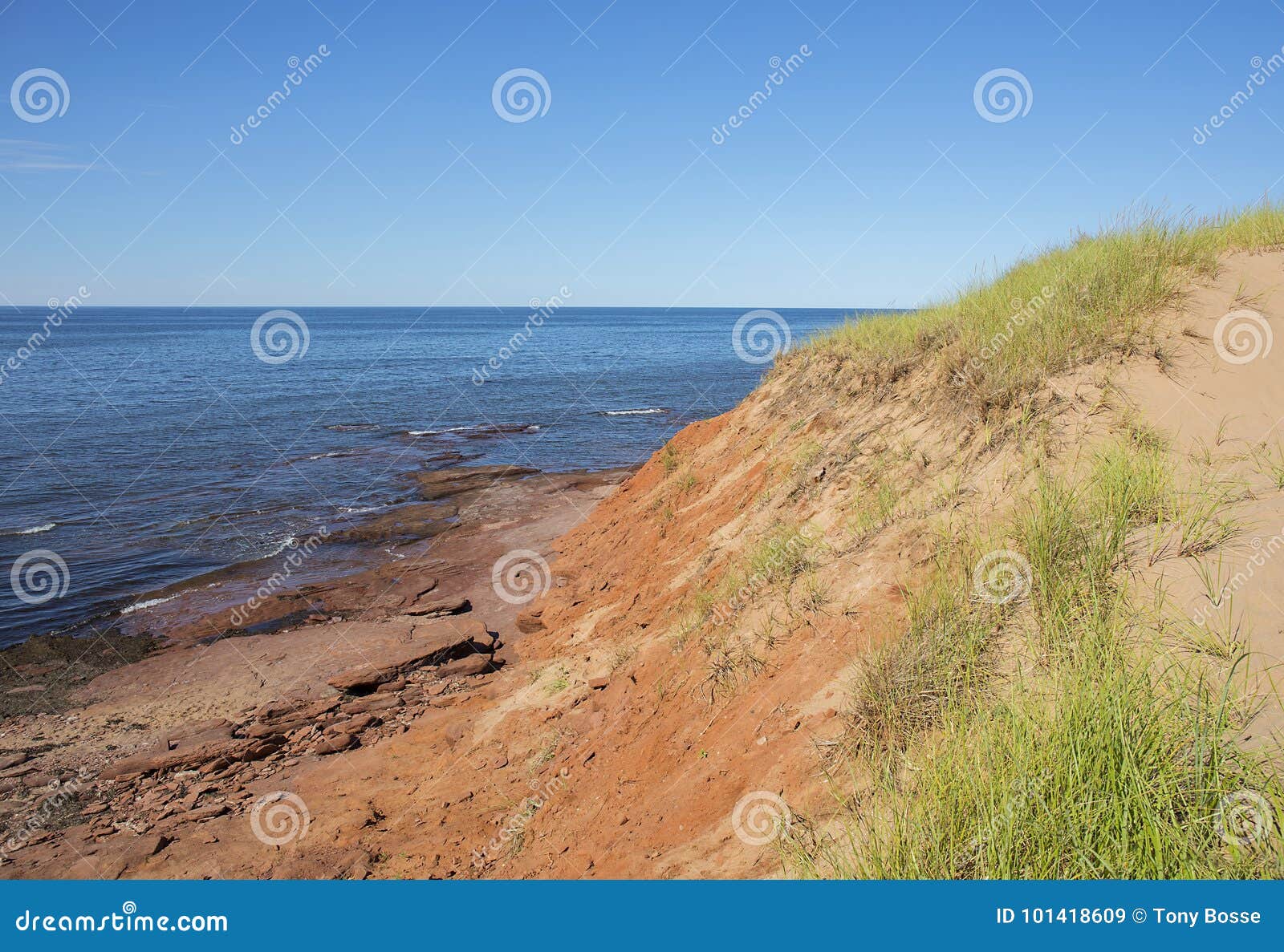 Cliffs Cavendish Beach Pei Stock Photos - Free & Royalty-Free Stock ...