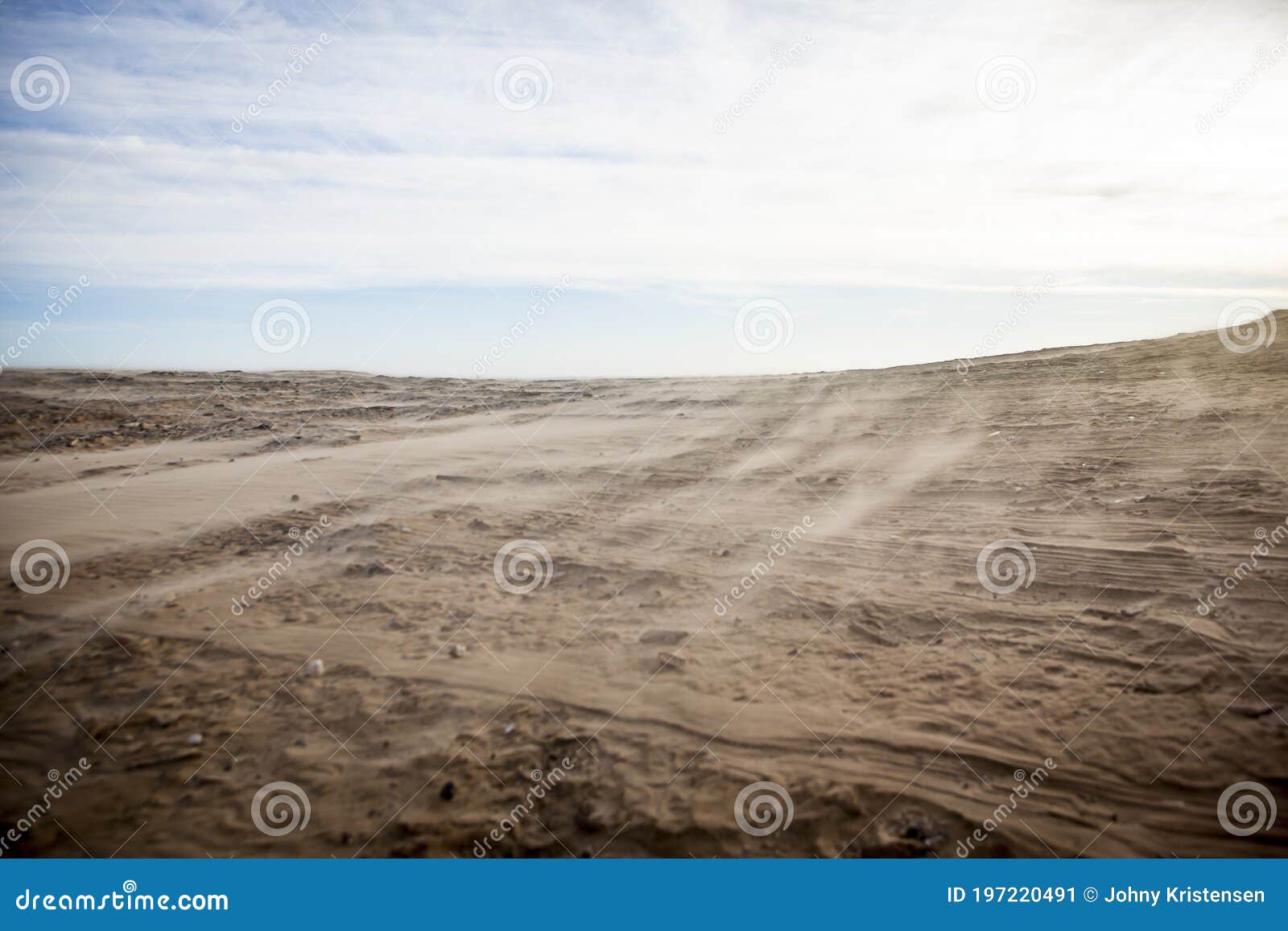 Large Sand Dunes in Denmark Stock Image - Image of summer, horizon ...