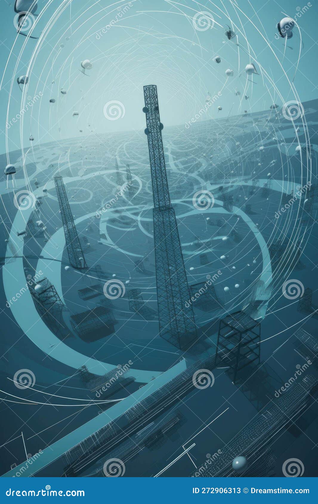 A Large Satellite Array Capturing Data from Cameras and Sensors To ...