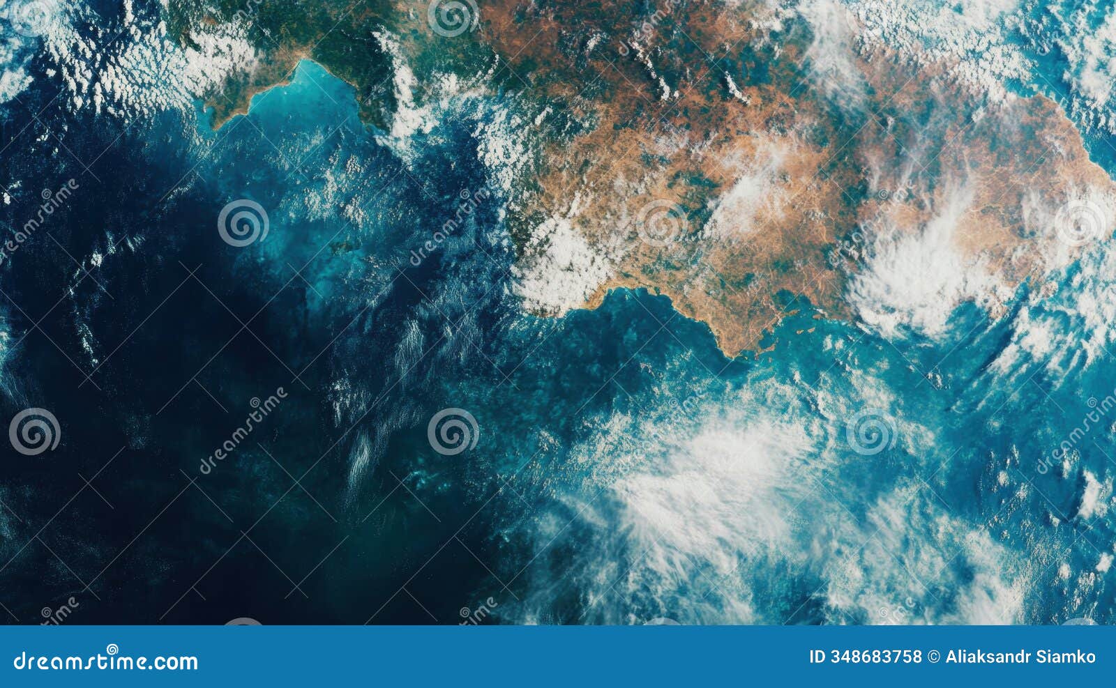 Large Satellite Image of Australia Country Captured from Space Imagery ...