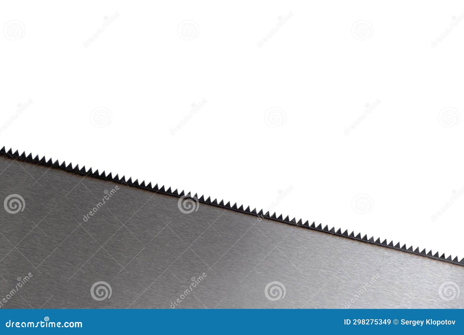 Large Saw Teeth for Wood or Plastic. Conceptual Image Stock Image ...