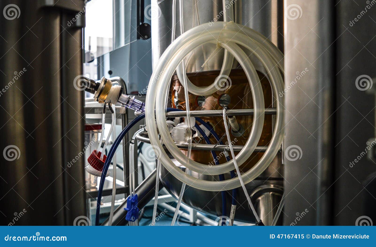 Large scale bioreactor stock image. Image of reactor - 47167415
