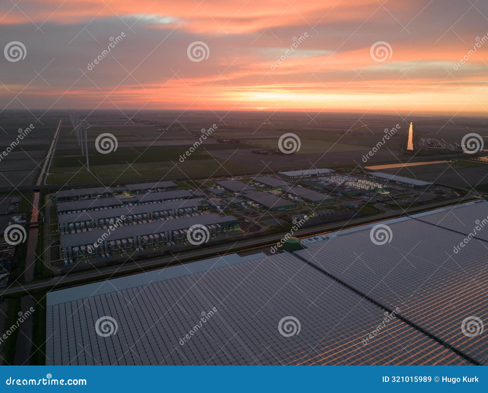 Large Scale Data Center Building Complex in Middenmeer, the Netherlands ...