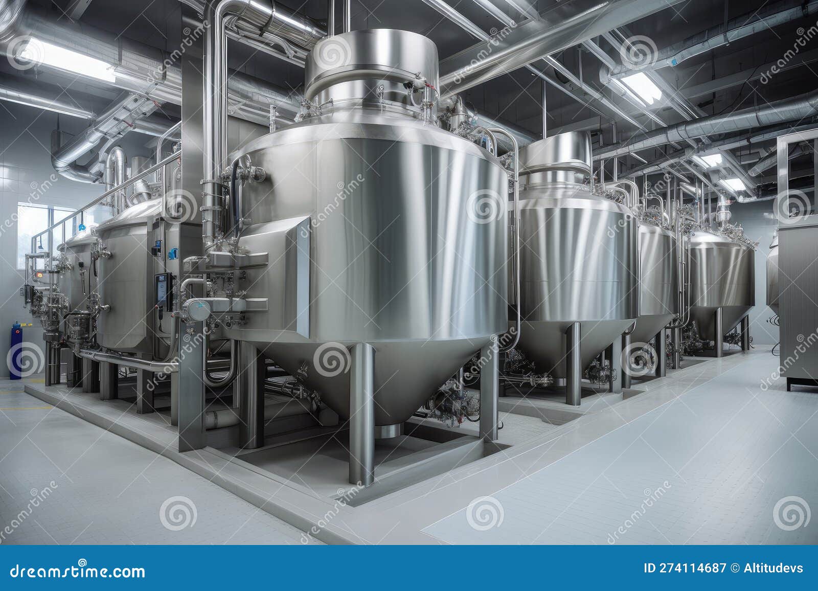 Large-scale Extraction and Processing Facility, with Sophisticated ...