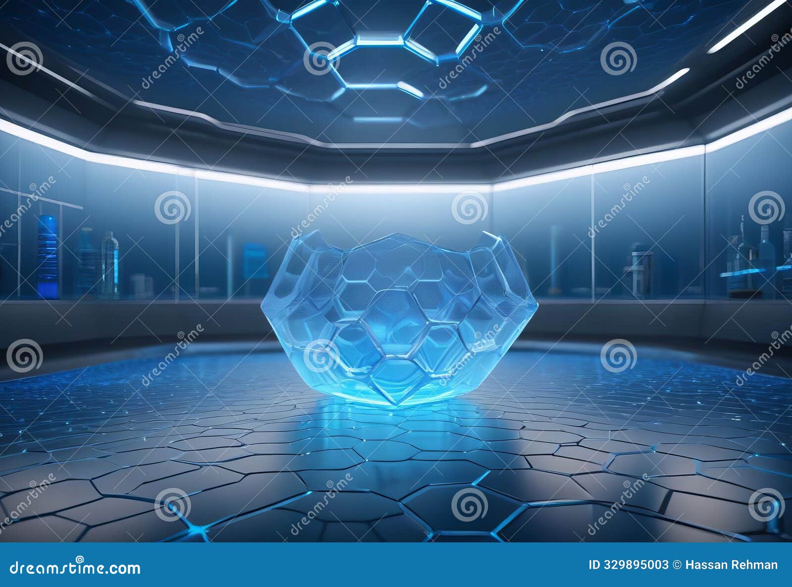 Large-scale (graphene) Sheet Floating in a Futuristic Laboratory ...