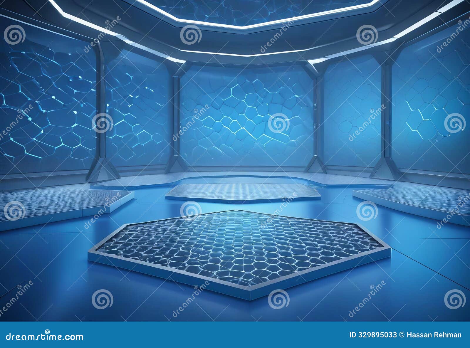 Floating Graphene Tubes Royalty-Free Cartoon | CartoonDealer.com #127830845