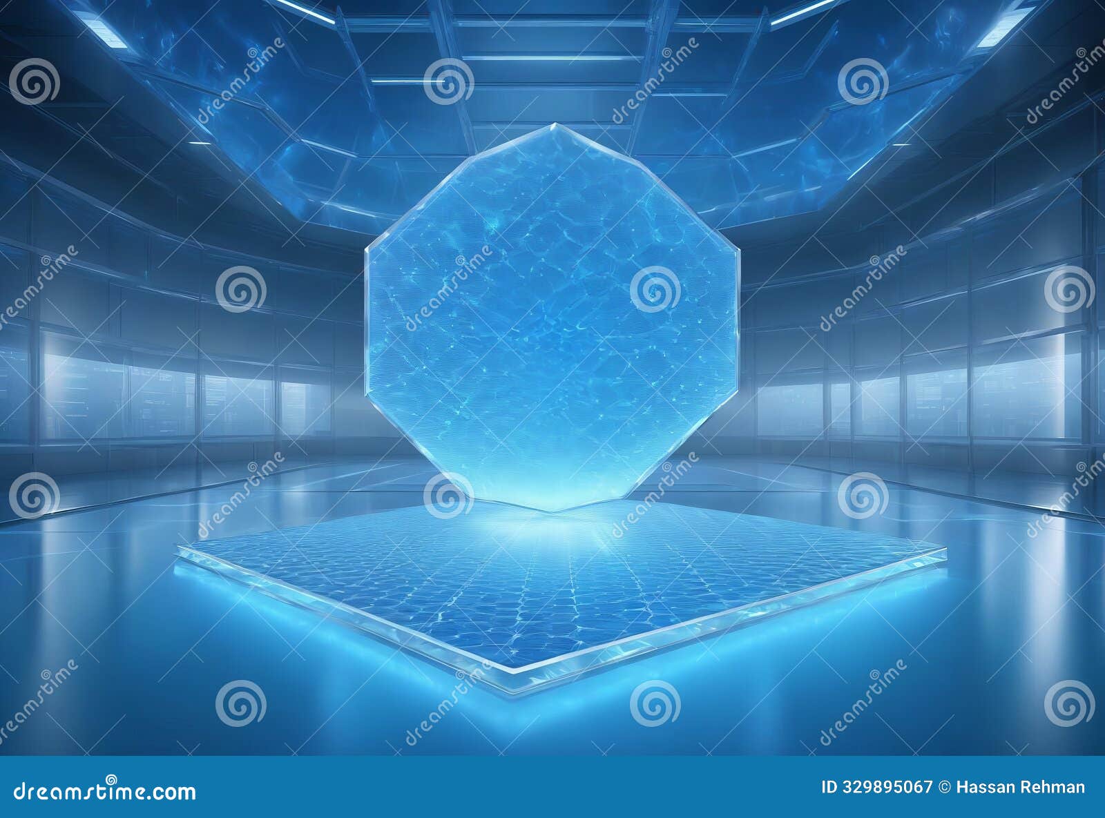 Floating Graphene Tubes Royalty-Free Cartoon | CartoonDealer.com #127830845