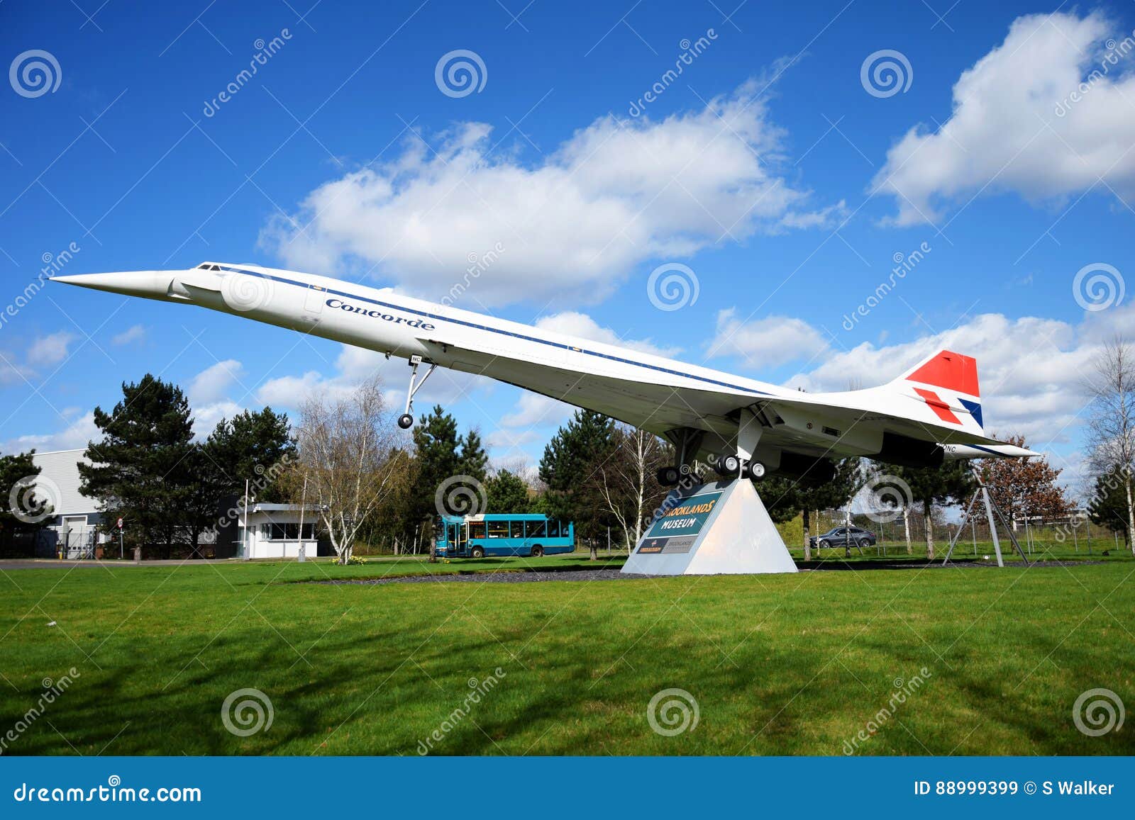 Large Scale Model of Concorde Editorial Stock Image - Image of surrey ...